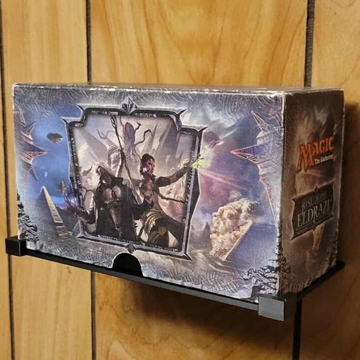 📦 MTG bundle box wall display holder, no support・ STL File for 3D ...