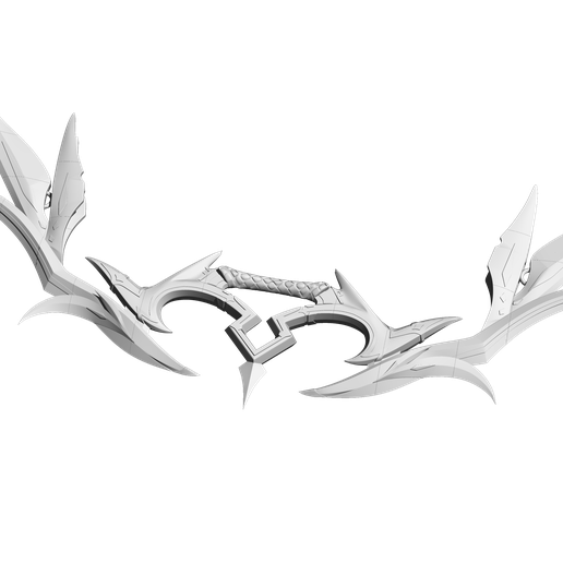 STL file Genshin impact Mitternachts Waltz Fischl Bow 3D print model 🏹 ...