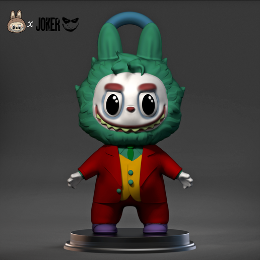 🃏 Labubu X Joker・ STL File for 3D printing・Cults