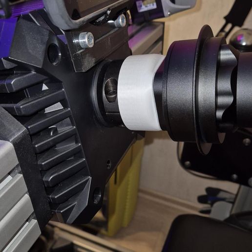 STL file Fanatec DD CSL Wheel shaft for QR2 🛞 (STP)・3D printable design ...