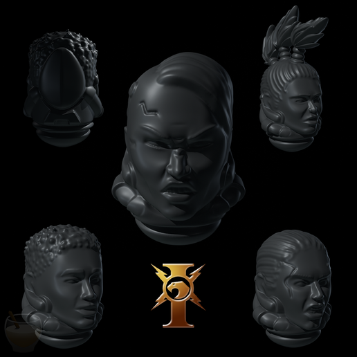 Free 3D file The Five-Thousand: Women of the Custodes ♀️ ・3D printing ...