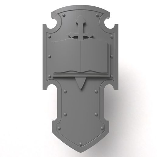 🛡️ Grey Knights relic shield・Free STL File for 3D printing・Cults
