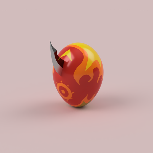 🐉 Digi-egg of courage/Digihuevo del valor/Digimental of courage・ STL ...