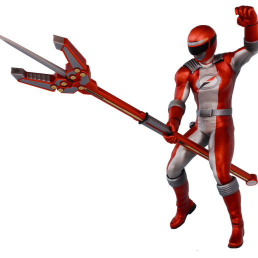 🧸 Boukenger Red/ BOperation Overdrive Red・ STL File for 3D printing・Cults