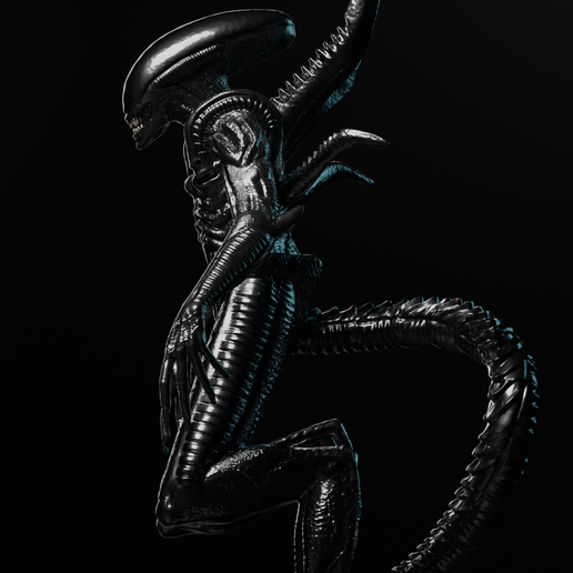 STL file Xenomorph Alien Sculpt full body 👽 ・3D printer design to ...