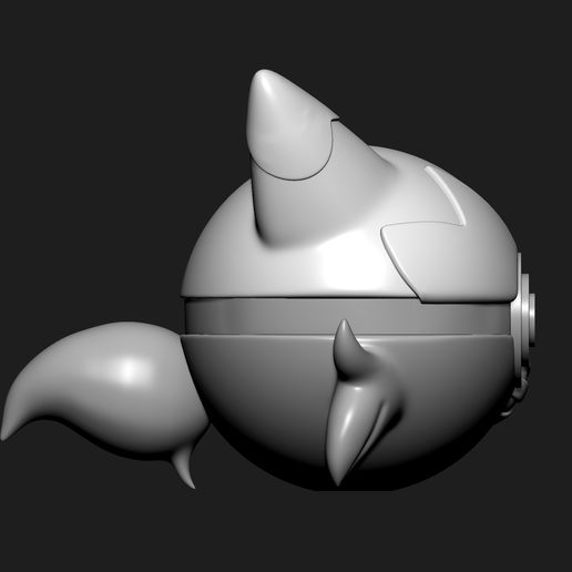 🐉 Pokemon Floragato Pokeball・ STL File for 3D printing・Cults