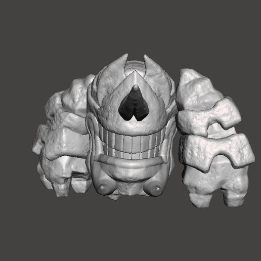 STL file DWARF ROCK STOMPER GUARDIAN MINIATURE MODEL FANTASY GAMES DND ...