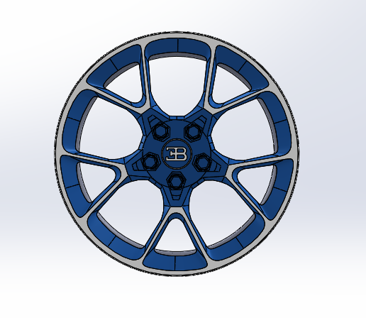 🛞 Wheel_174_Bugatti Chiron・ STL File for 3D printing・Cults