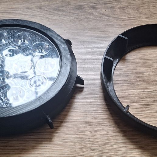 🏍️ MOTORCYCLE HEADLIGHT SUPPORT FRAME・ STL Datei für 3D-Druck・Cults