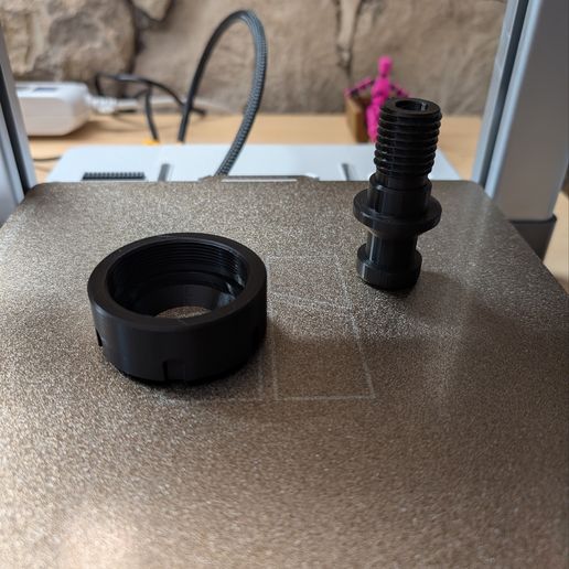 Free STL file ISO50 DIN 69871 ER40 🔧 ・3D printing model to download・Cults