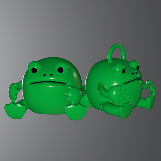 🌧️ ricky rain frog・Free STL File for ・Cults