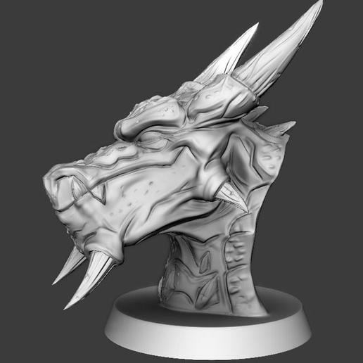🌨️ Snow Dragon・Free STL File for ・Cults