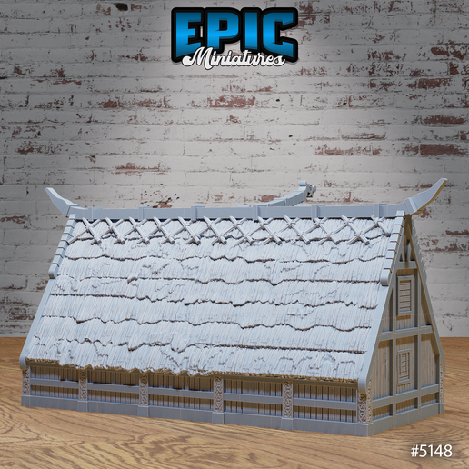 🏠 Viking House Big ‧ DnD Miniature ‧ Tabletop Miniatures ‧ Gaming ...