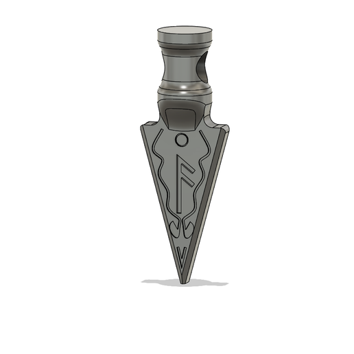 Download OBJ file Gungnir , Spear of Odin , Custom Pendant • 3D printable template ・ Cults