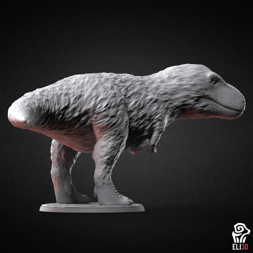 🦖 Feathered Trex (Nanuqsaurus) - Dinosaur・ 3D File for 3D printing・Cults