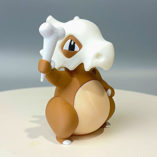 🎨 CUBONE - BY COLORS・ STL File for 3D printing・Cults