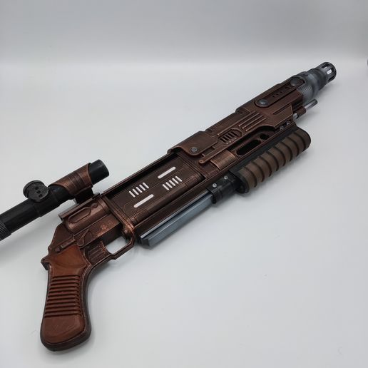 MW-20 Bryar Blaster STL With Ranged Attachments・3D Print with the Bambu ...