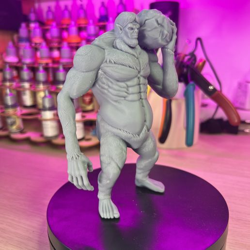 💬 Beast Titan Zeke - Attack on Titans・ STL File for 3D printing・Cults