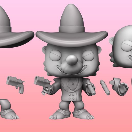 🐇 Funko Wise Guy Mobster Mobster Toon Patrol・Free STL File for 3D ...