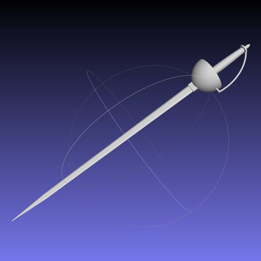 🗡️ Esdeath Sword Printable Model・ STL File for 3D printing・Cults