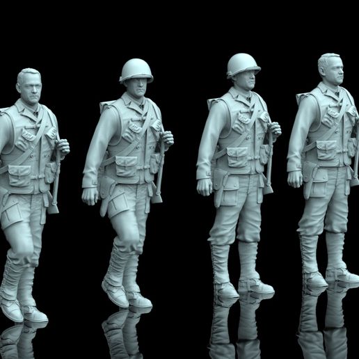 🇺🇸 Captain Miller 3D print model・ STL File for 3D printing・Cults