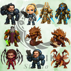 Starcraft・11 3D Models & STL Files to Download・Cults