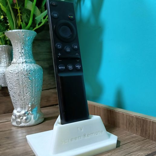 STL file TV Remote Dock/Stand ⚙️ ・Model to download and 3D print・Cults
