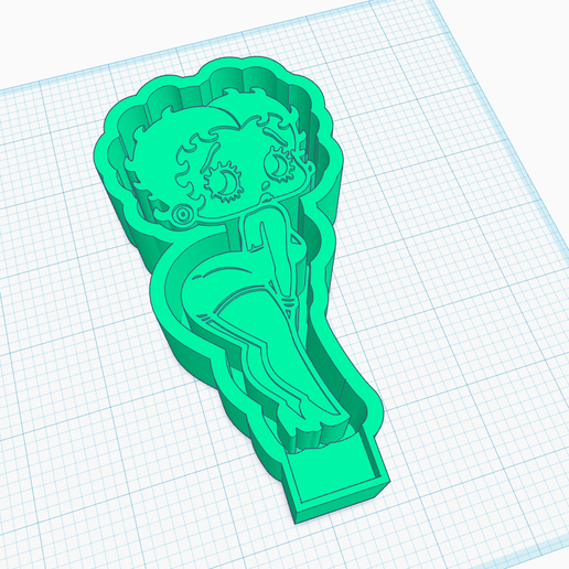 👾 Betty Boop 2・ STL File for 3D printing・Cults