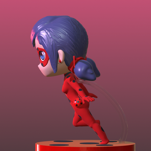 🐞 LADYBUG /COCCINEL/ THE LADYBUG/ TENTOU-MUSHI CHIBI (MIRACULOUS ...