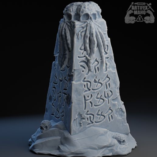 3D file Cthulhu Scatter Terrain Piece 🏗️ ・Template to download and 3D ...
