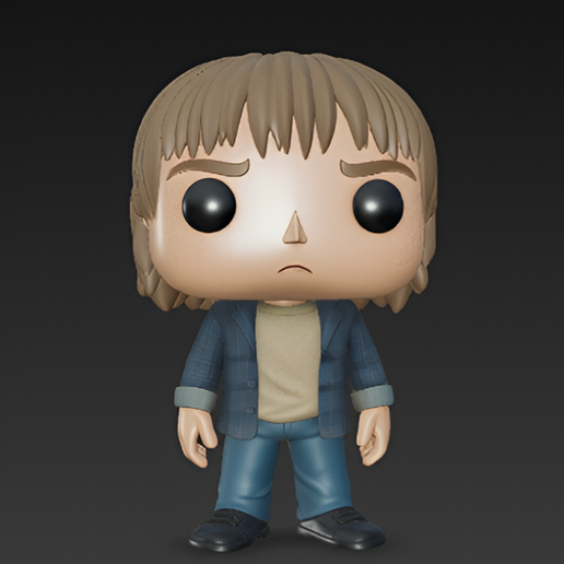 👾 Jonathan Byers Stranger Things・ STL File for 3D printing・Cults