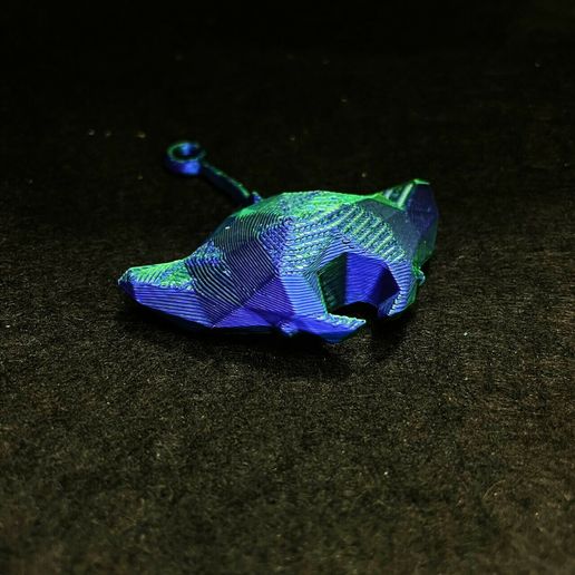 🌊 Low Poly Manta Ray・Free STL File for ・Cults