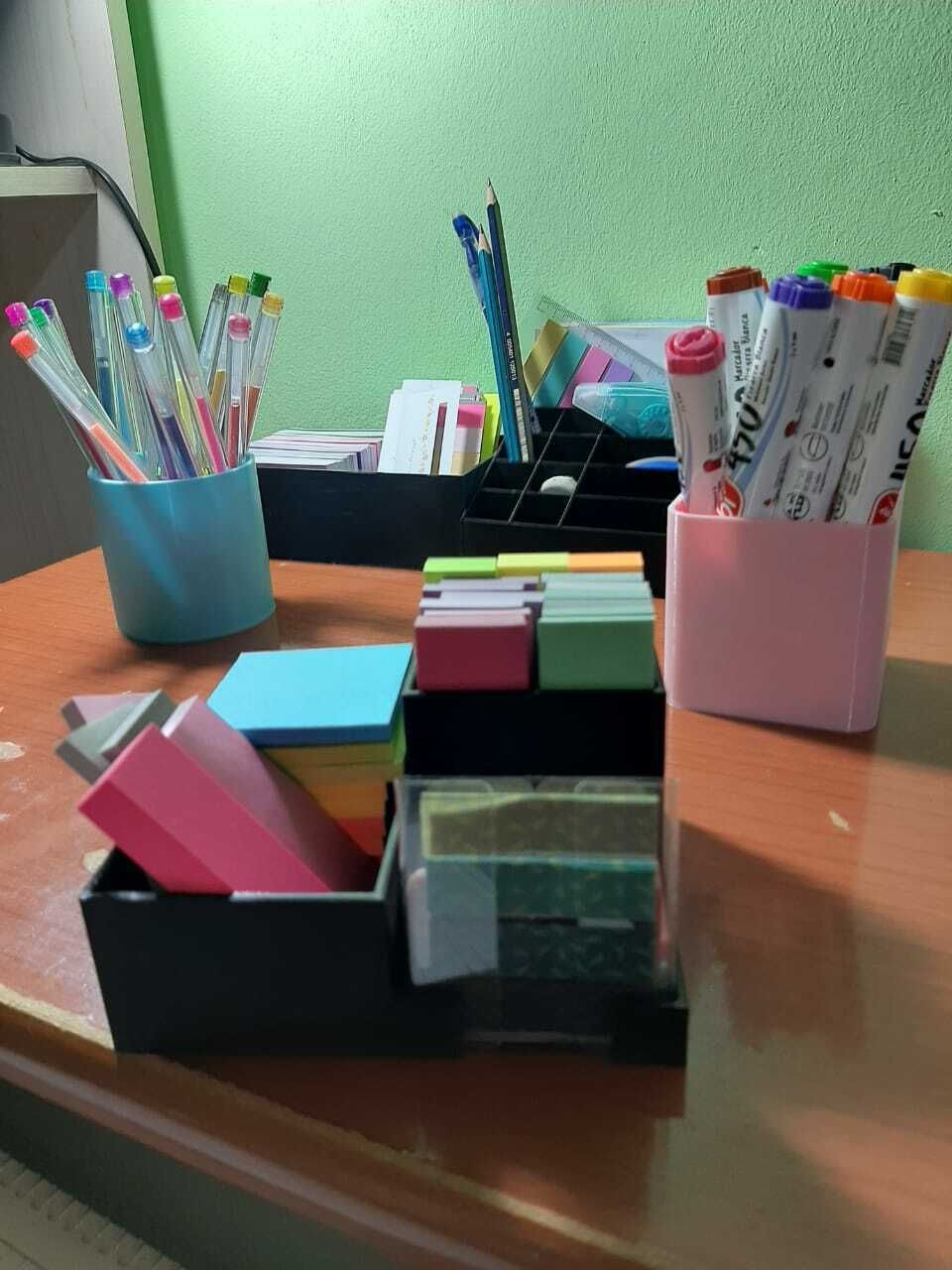 Download free STL file School supplies organizers • 3D printer design ...