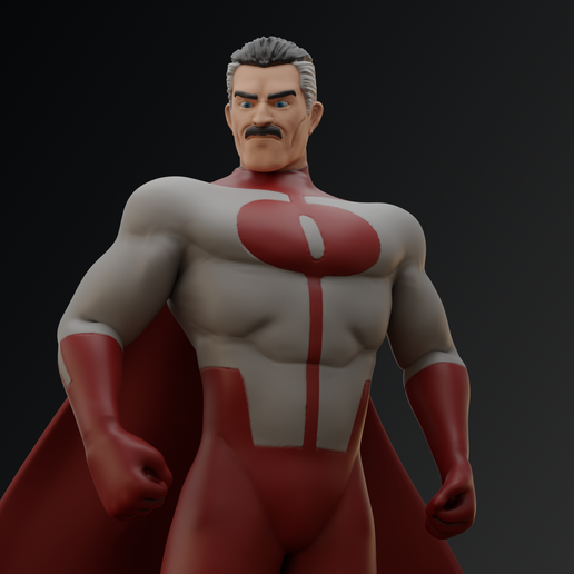 STL file Omni Man 👨 ・3D printable design to download・Cults