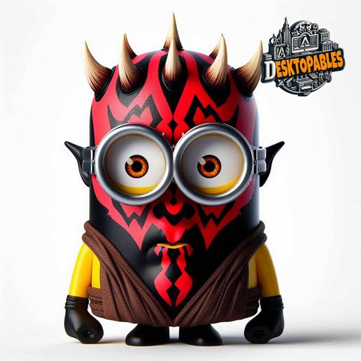👹 Darth Maul Minion・Free OBJ File for 3D printing・Cults