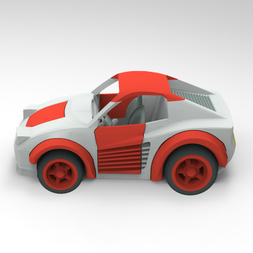 Free STL file Car V11 🚗 ・3D printable model to download・Cults