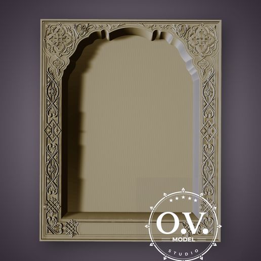 🖼️ icon frame stl, religious cnc design, spiritual frame engraving ...