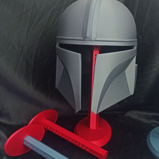 STL file cosplay helmet stand 🪖 ・3D printing template to download・Cults
