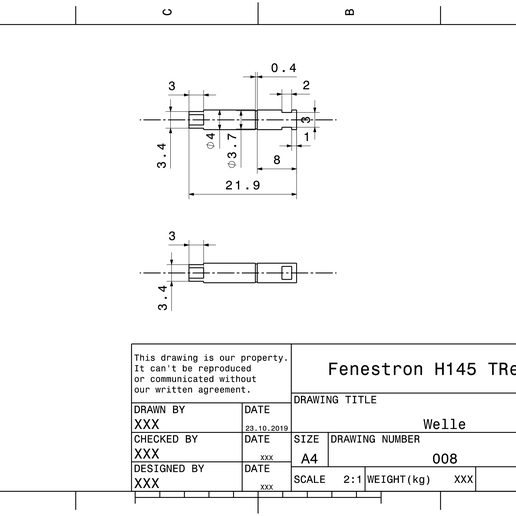🦖 RC Fenestron H-145 for TRex450 3D Print・ 3D File for 3D printing・Cults