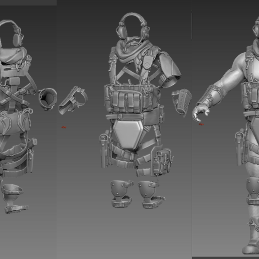 🦸 SPAWN SKIN armor MODERN WARFARE 2 WARZONE・ 3D File for 3D printing・Cults