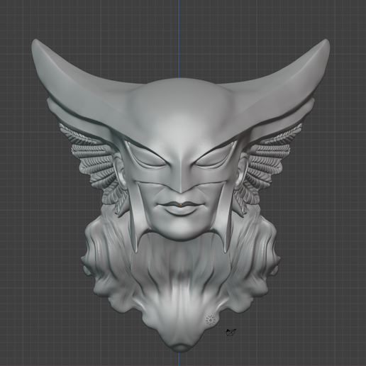 🦅 HAWKWOMAN CLASSIC HEAD SCULPT FOR McFARLANE PLATINUM HAWK GIRL・ STL ...