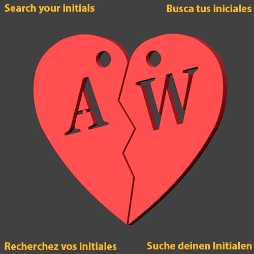 STL file BROKEN HEART AW 💜 ・3D printer design to download・Cults