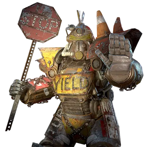 🎲 Roadside Warrior Power Armor from Fallout・Free OBJ File for 3D ...