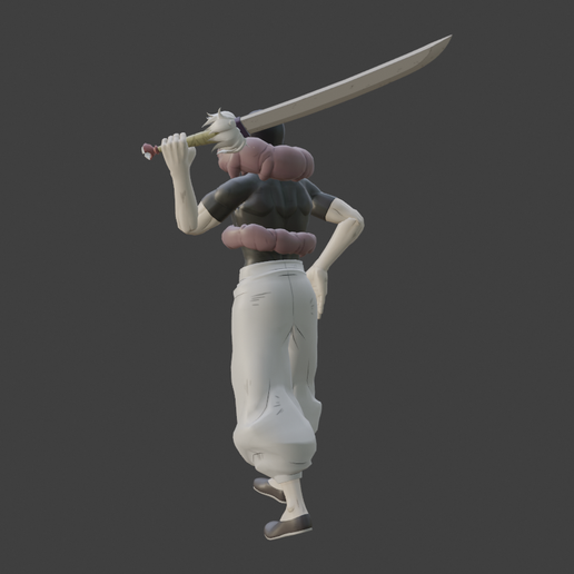 🗿 Toji Jujutsu kaisen・ 3D File for 3D printing・Cults