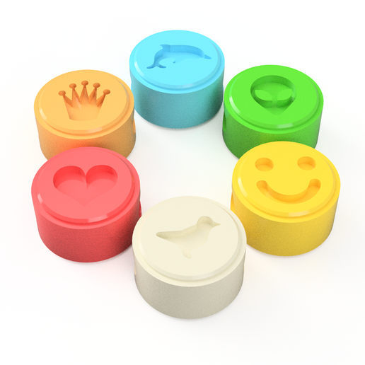 🍬 3D Printable STL Retro Rave Beads | DIY Candy Jewelry Making ...
