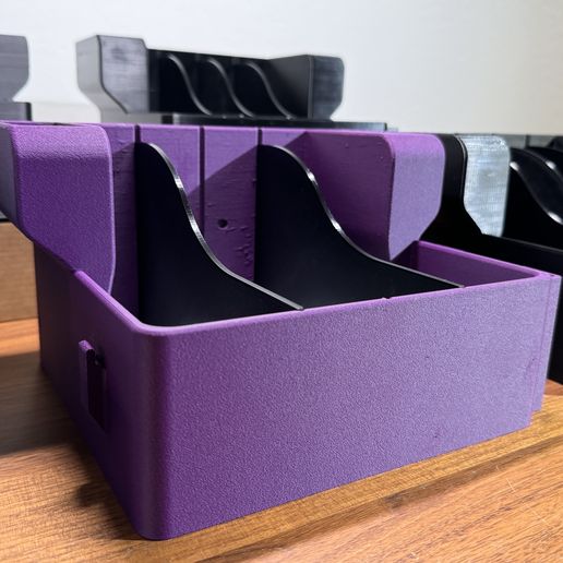 📦 AC Front Box with Dividers / XL Phone Holder・ 3MF File for 3D ...