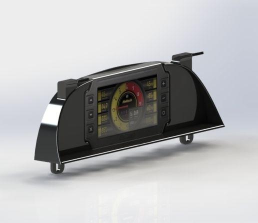 💨 Nissan GT R32 Haltech iC7 Dash Mount・ STL File for ・Cults