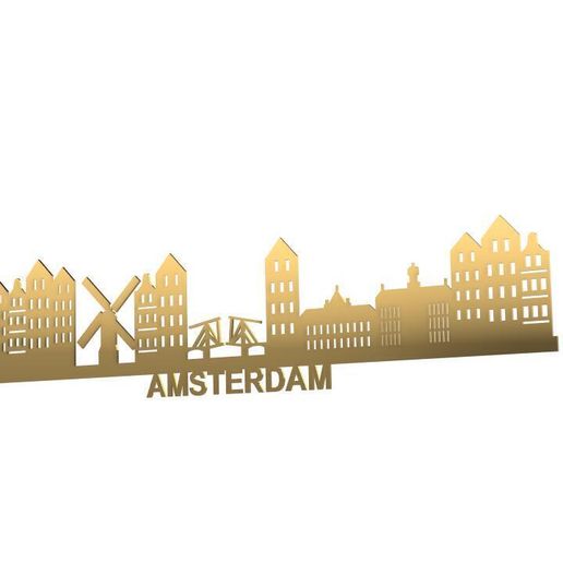 👤 Amsterdam・ STL File for 3D printing・Cults
