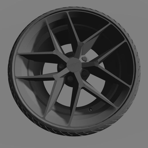 🛞 Rotiform FLG DA3D・Archivo STL para Impresión 3D・Cults