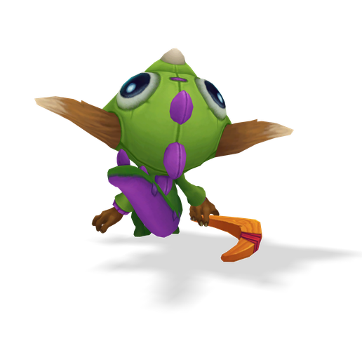 STL file Dino Gnar League of Legends 3D print model 🦖 ・3D printing idea ...